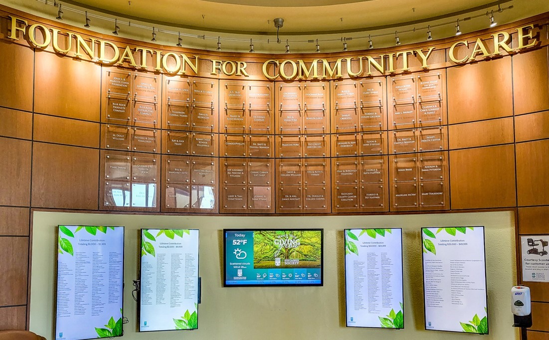 Donor Wall of Recognition